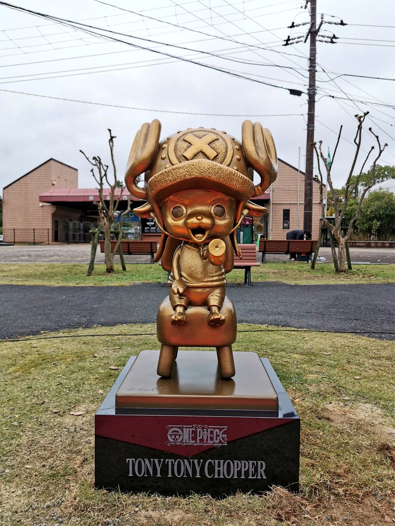 Estátua de Bronze do Chopper É Inaugurada | One Piece Ex