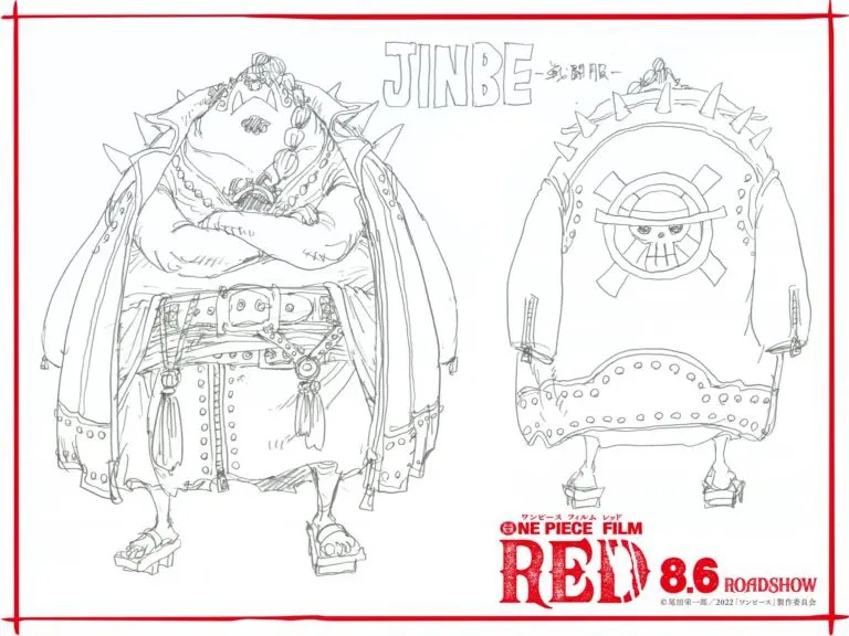 Novo Visual do Jinbe em ONE PIECE FILM RED | One Piece Ex