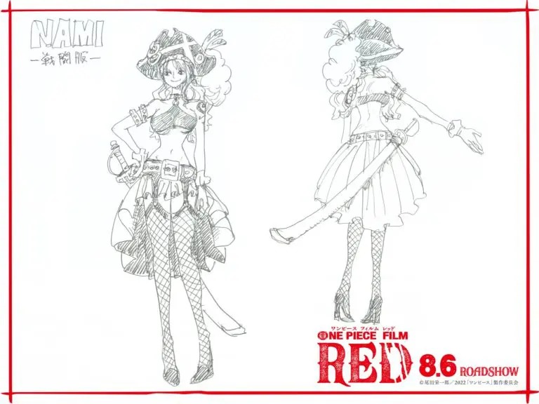 Novo Visual da Nami em ONE PIECE FILM RED | One Piece Ex