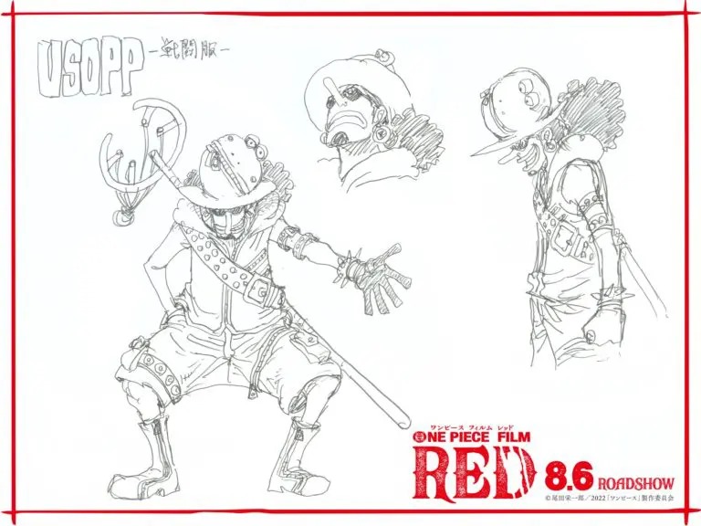 Novo Visual do Usopp em ONE PIECE FILM RED | One Piece Ex